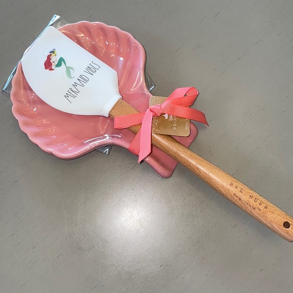 Rae Dunn | Kitchen | Rae Dunn Disney Ariel Mermaid Vibes Spoon Rest ...
